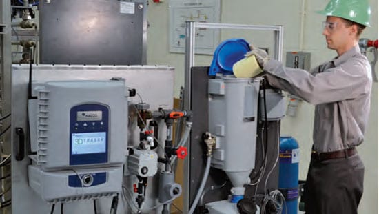 3D™ TRASAR Solid Cooling Water System | Nalco Water